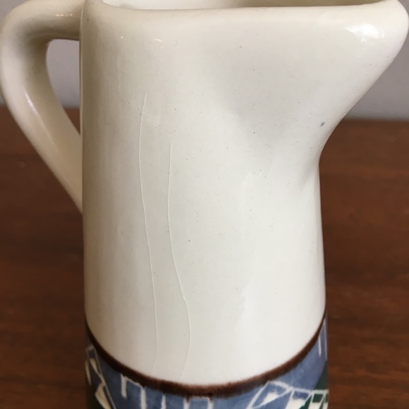 Kitchen | Boho Aztec Ceramic Creamer Small Pitcher | Poshmark